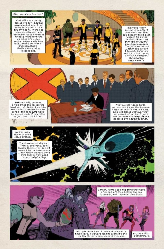 Review: NEW MUTANTS #2 - Space Jail Never Looked So Fun