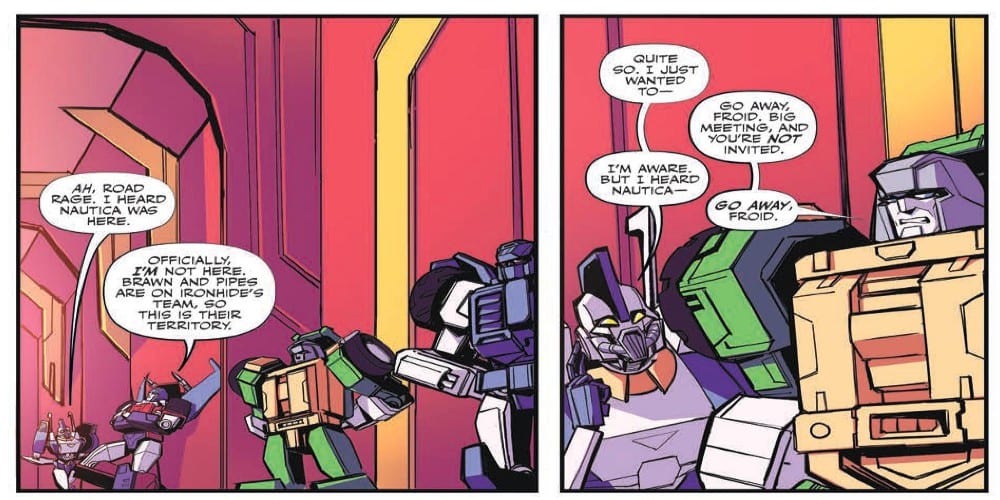 Review: Schemes Move Forward In TRANSFORMERS #16