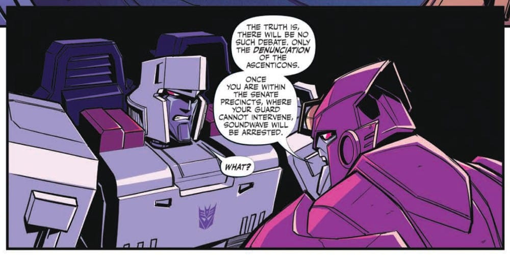 Review: Schemes Move Forward In TRANSFORMERS #16