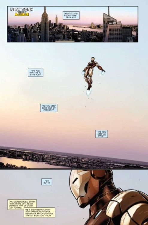 Iron Man #3, writing sample | Monkeys Fighting Robots