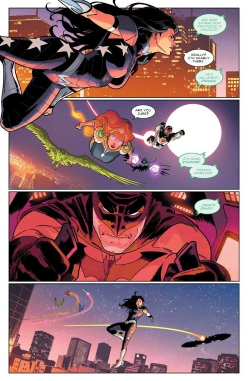 Nightwing-82-4 | Monkeys Fighting Robots