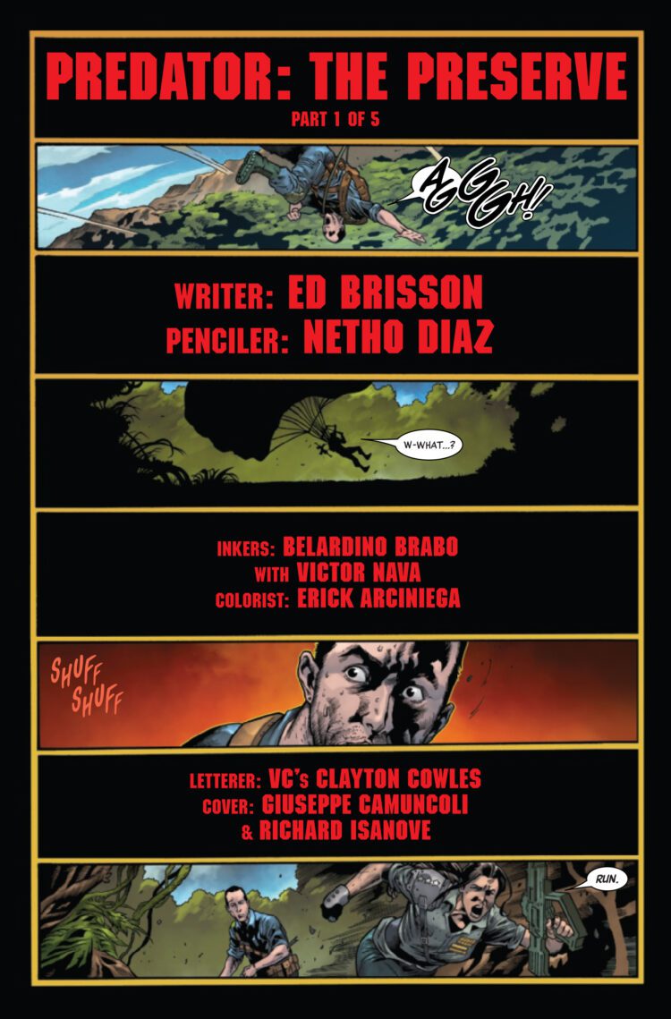 Marvel Comics Exclusive Preview: PREDATOR #1 — Fear is Reborn ...