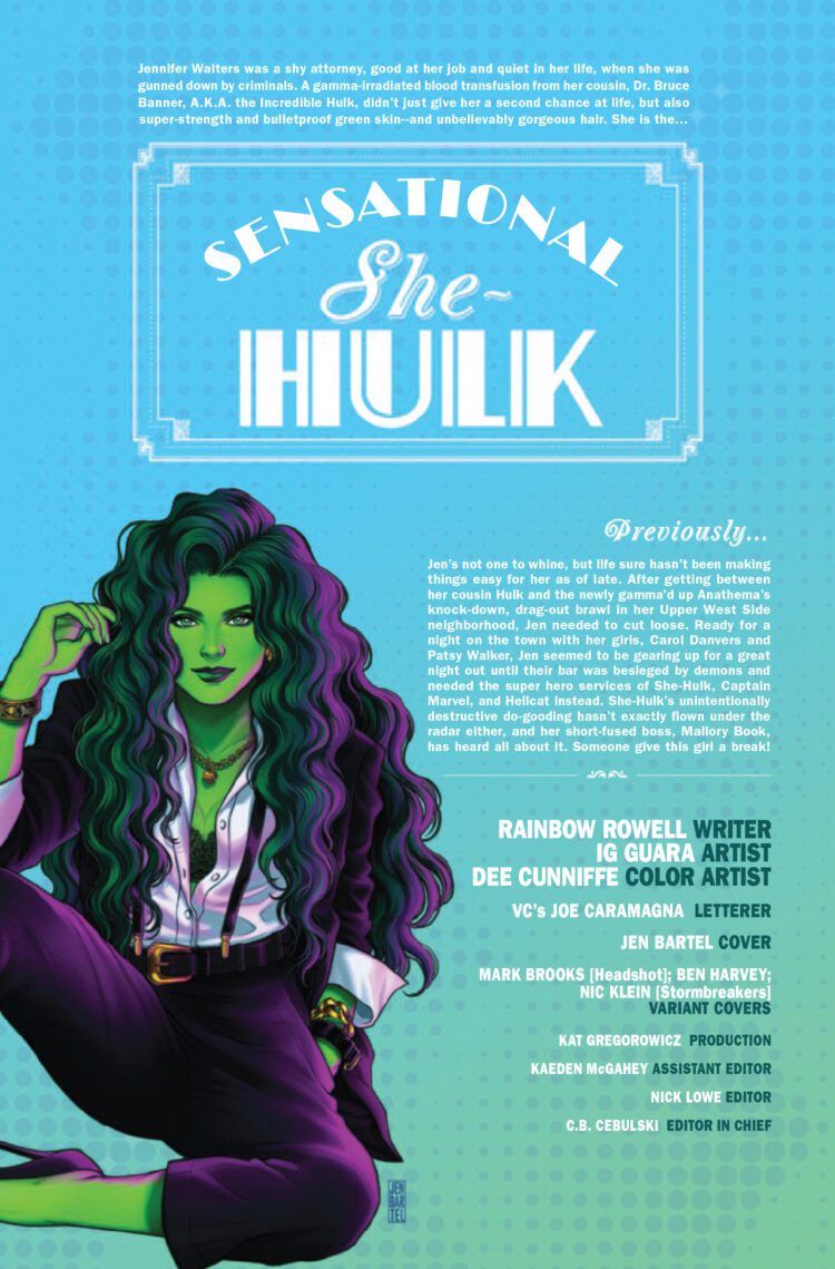 Marvel Comics Exclusive Preview: SENSATIONAL SHE-HULK #6 %