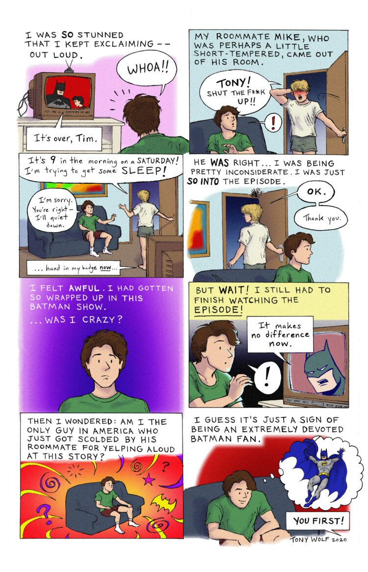 OVER THE EDGE - A Short Comic by Tony Wolf & SirGryphon