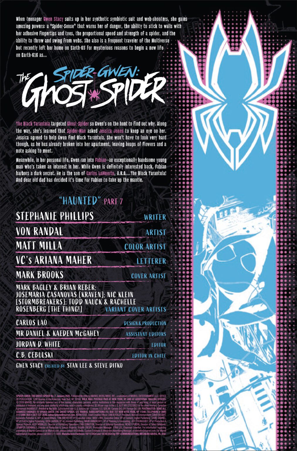 Marvel Comics Exclusive Preview: SPIDER-GWEN: THE GHOST-SPIDER #7